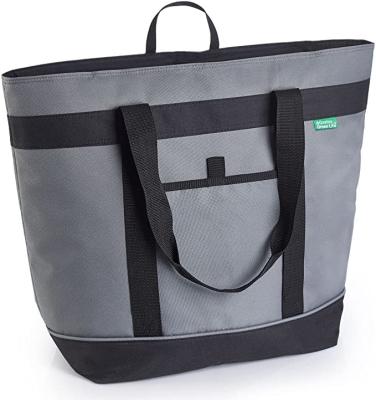 China Gray Insulated Cooler Bag HD Thermal Soft Sided Insulated Cooler for sale