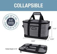 China Leakproof Collapsible Insulated Bag Soft Sided Portable Grocery 50 Can Cooler Bag for sale