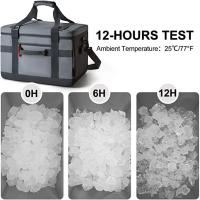 China 48 Can Insulated Cooler Bags 32l Large Collapsible Lunch Coolers For Picnic Beach for sale