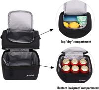 China Double Layer Insulated Cooler Bags Adult Lunch Portable Soft Sided Coolers Tote for sale