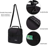 China Double Layer Insulated Cooler Bags Adult Lunch Portable Soft Sided Coolers Tote for sale