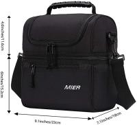 China Double Layer Insulated Cooler Bags Adult Lunch Portable Soft Sided Coolers Tote for sale