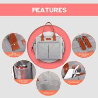 China Insulated Soft Sided Lunch Cooler Tote Bags Reusable Lunch Containers for sale