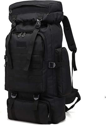 China 70l Camping Hiking Backpack Molle Rucksack Waterproof Travel Daypack for sale