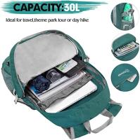 China 30l Packable Hiking Backpack Water Resistant Lightweight Foldable for sale
