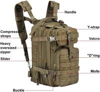 China ODM Military Tactical Backpack LHiking Rucksack 30l Bug Out Bag for sale