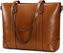 China 15.6 Inch Laptop Leather Tote Bag For Women PU Polyester Material for sale
