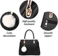 China Leather Fashion Pu Womens Luxury Handbag Top Handle Satchel for sale