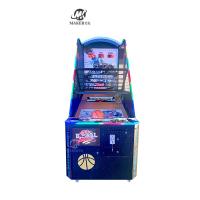 China Indoor Arcade Basketball Shooting Machine 200W Coin Operated Street Basketball Game for sale
