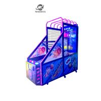 China 42 Inch Coin Operated Street Basketball Shooting Arcade Game Machine with Electronic Scoring for sale