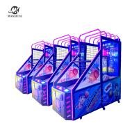 China 42 Inch Coin Operated Street Basketball Shooting Arcade Game Machine with Electronic Scoring for sale