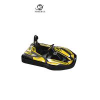 China MAKER K2 24V 15Ah Electric Go Kart for Kids 40kmh Brushless Motor Kiddie Rides Machine Yellow Black for sale