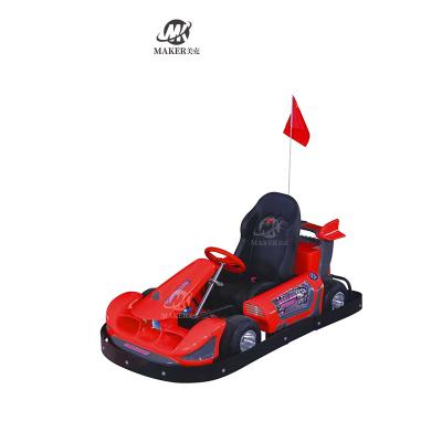 China MAKER 24V 40A Lead Acid Battery Kids Electric Go Kart with LED Lights 500W Motor for sale