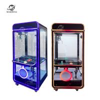 China MAKER K102 Coin Operated Mini Plush Toy Claw Crane Machine 220V 125KG for sale
