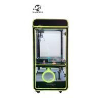 China MAKER K102 Coin Operated Mini Plush Toy Claw Crane Machine 220V 125KG for sale