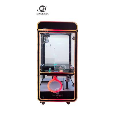 China MAKER K102 Claw Crane Machine 220V 220W Arcade Prize Vending Toy Grabber for sale