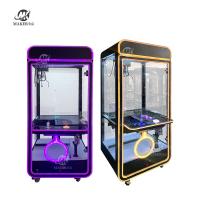 China MAKER K102 Claw Crane Machine 220V 220W Arcade Prize Vending Toy Grabber for sale