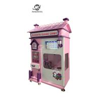 China MAKER CE Certified Automatic Cotton Candy Vending Machine 360kg LCD Screen 100-260V for sale