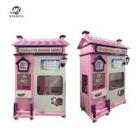 China MAKER Automatic Cotton Candy Vending Machine 100-260V CE Stainless Steel for sale