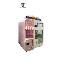 China Acrylic Robot Cotton Candy Vending Machine 100-260V Electric Sugar Candy Machine for sale