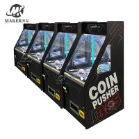 China Wooden Arcade Coin Pusher Machine 110V 220V for Mall Entertainment for sale