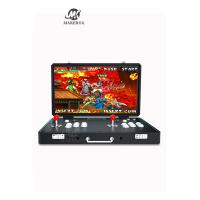 China 19 Inch Portable Arcade Game Cabinet 1000 Fighting Games 2 Player Video Console for sale
