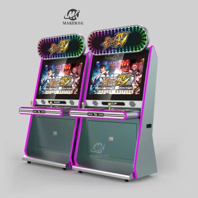 China 32 Inch Arcade Fighting Game Machine 2 Players Coin Operated DC12V 65kg for sale