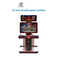 China 1080p Screen Cabinet Arcade Fighting Game Machine With Sanwa Controls Multi Games for sale