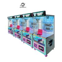 China MAKER Claw Crane Machine 220W 120KG Arcade Prize Grabber with Coin Acceptor for sale