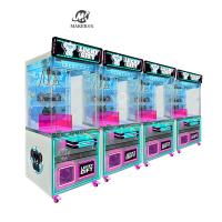 China MAKER Claw Crane Machine 220W 120KG Arcade Prize Grabber with Coin Acceptor for sale