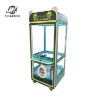 China Commercial Claw Machine 900x800x1930mm 220V with Bill Acceptor for Arcade Game Center for sale