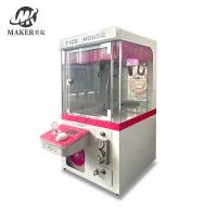 China MAKER Custom Arcade Claw Machine 220W Coin Operated Prize Crane W40xD55xH79cm for sale