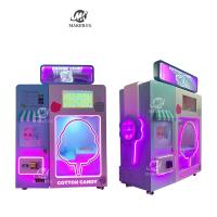 China Automatic Cotton Candy Vending Machine 3000W 100-260V Commercial Dispenser with LCD Display for sale