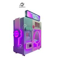 China Automatic Cotton Candy Vending Machine 3000W 100-260V Commercial Dispenser with LCD Display for sale