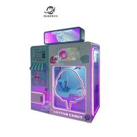China New Design Commerical High Profit Outdoor Intelligent Marshmallow Fully Automatic Cotton Candy Maker Automatic Machine for sale