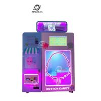 China New Design Commerical High Profit Outdoor Intelligent Marshmallow Fully Automatic Cotton Candy Maker Automatic Machine for sale