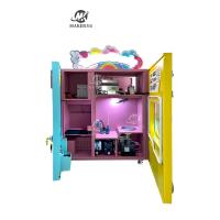China Automatic Cotton Candy Vending Machine 500g Capacity LCD Touch Screen Commercial for sale