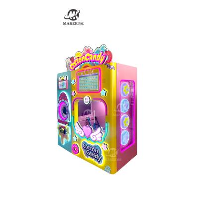 China Automatic Cotton Candy Vending Machine 500g Capacity LCD Touch Screen Commercial for sale