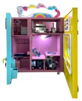 China MAKER-CM Commercial Cotton Candy Vending Machine 3000W Automatic with LCD Display for sale