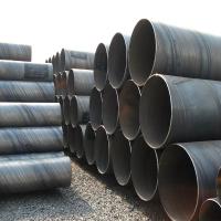 China 12 Inch 14 Inch Saw Spiral Welded Carbon Steel Pipe A106 A53 for sale