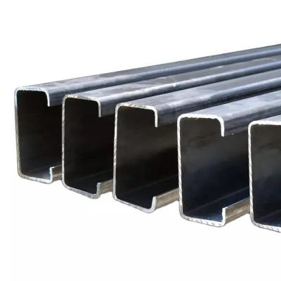 China C Shaped Steel Channel Section Hot Rolled Carbon Profile Metal Building for sale