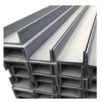 China Hot Rolled Carbon U Beam C Channel Steel Black Iron Upn Channel Price for sale