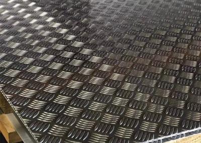 China Polished Embossed Aluminum Tread Plate Panel 3003  6061 T6 8mm 6mm for sale