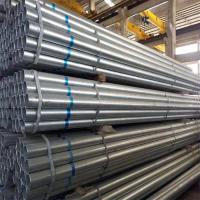 China A53 Bs 1387 Pre Galvanized Steel Tubes Pipe Perforated Square Seamless for sale