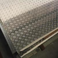 China Customized H24 Aluminum Diamond Sheet Embossed Perforated 1050 1100 3003 for sale