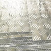 China 3003 H14 Aluminum Diamond Plate Embossed Sheet 1050 H16 1070 for sale