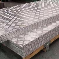 China Embossed Patterned Aluminum Diamond Plate 8mm For Architectural Appearance for sale
