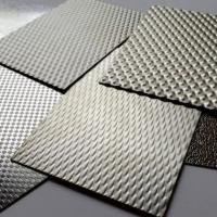 China 304 316L 430 Customized Anti Slip Embossed Stainless Steel Patterned Plate for sale