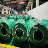 China 200 Series Grade Stainless Steel Coil  300mm Cutting Light Weight Hot Rolled Cold for sale