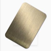 China 1mm-3mm Thickness ASTM AISI 304 304L 201 Stainless Steel Plate with Various Surface for Decoration for sale